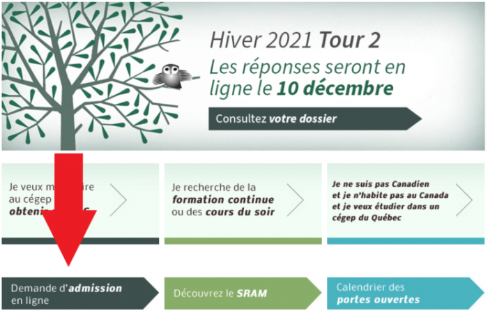 M'inscrire au SRAM – Collège de Rosemont