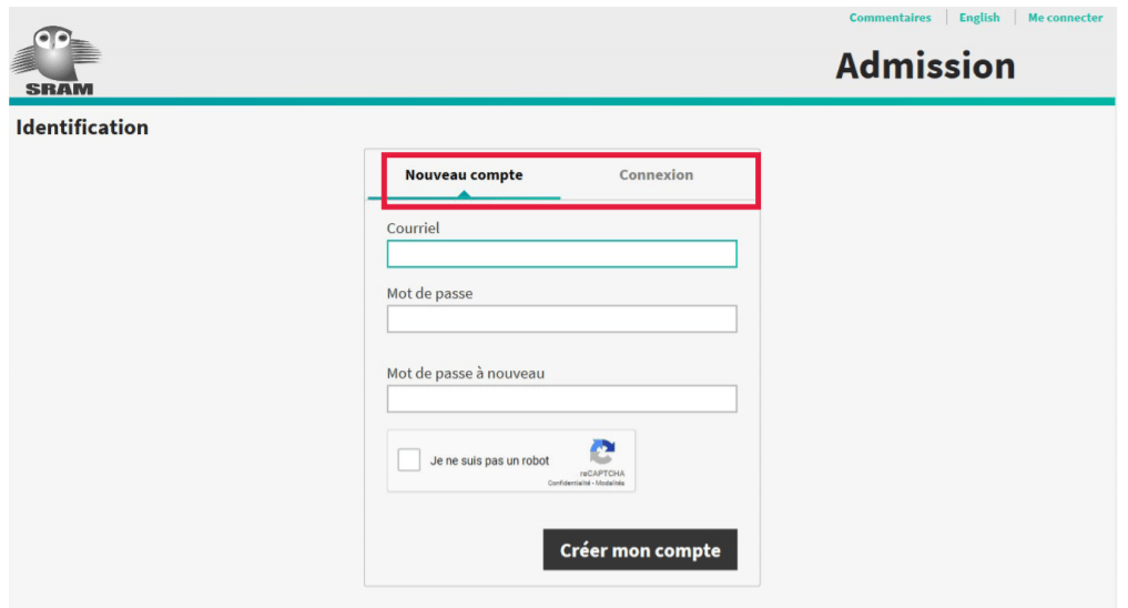 Admission au SRAM – Collège de Rosemont